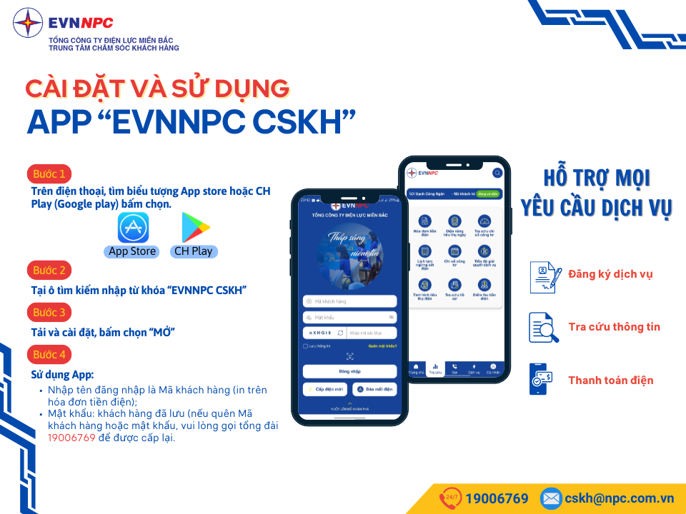 Cài đặt App CSKH - tra cứu thông tin sử dụng điện nắng nóng – Cảnh giác ...